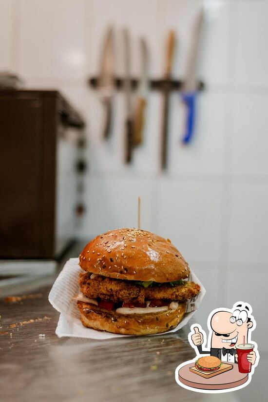 Menu da Burger Chef's Pub, Palit