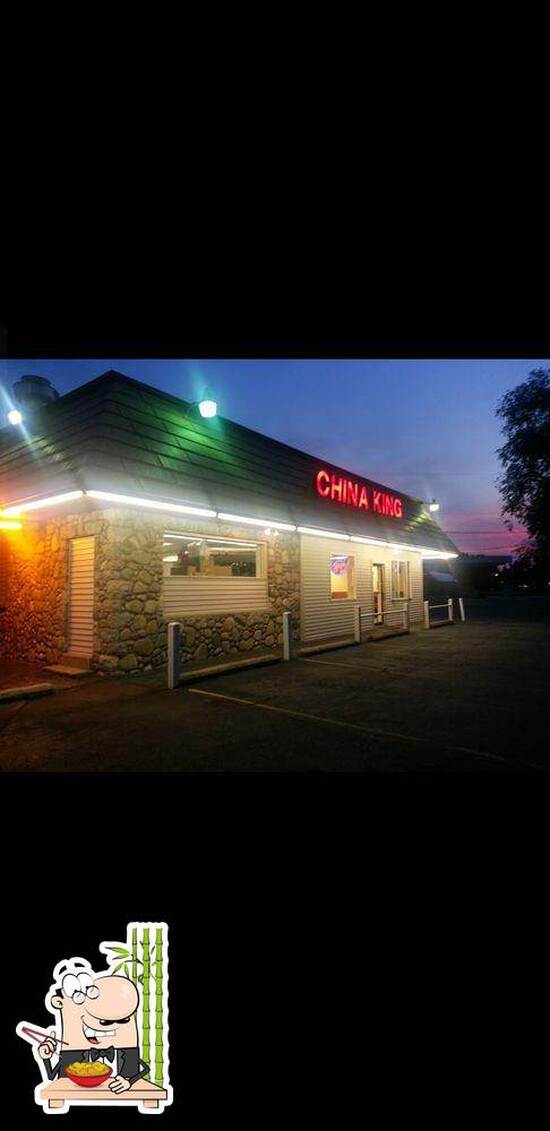 Menu at China King restaurant, Chesaning, W Broad St