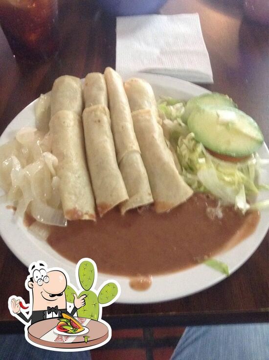 Menu at La Paisana restaurant, Nuevo Laredo