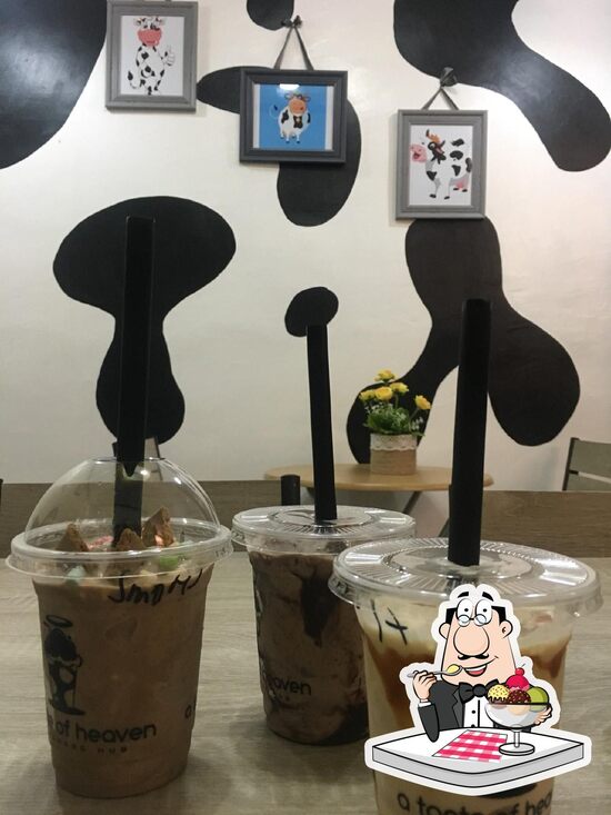 Menu at A Taste of Heaven restaurant, Cotabato City