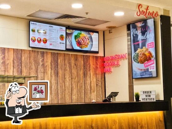 Menu at Satuco Indonesian Noodle Bar, Kingsford