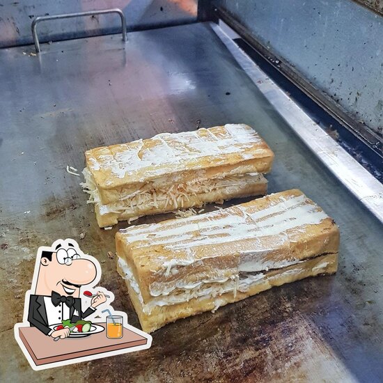Carta del restaurante Roti Bakar Panjo, Teuku Umar, Bandung