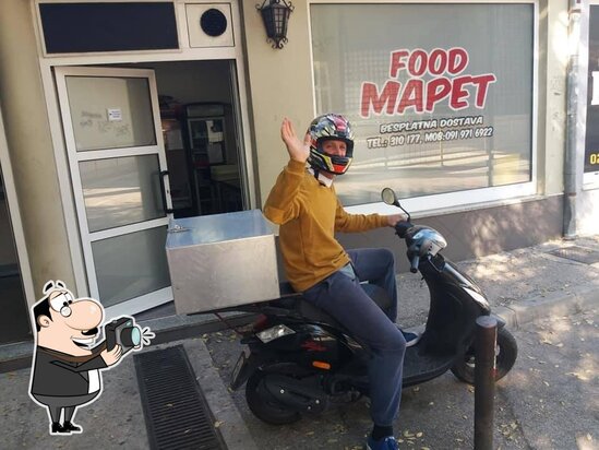 Menu at Fast Food Mapet, Šibenik