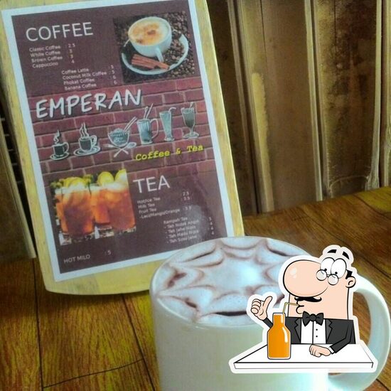 Menu at Emperan Coffee & Tea restaurant, Semarang