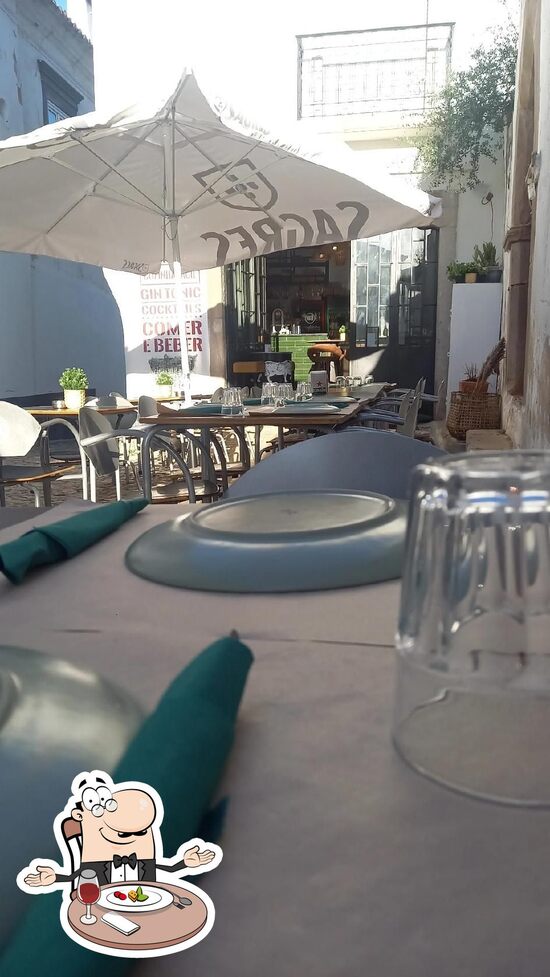 Menu at Canalha Tavira restaurant, Tavira