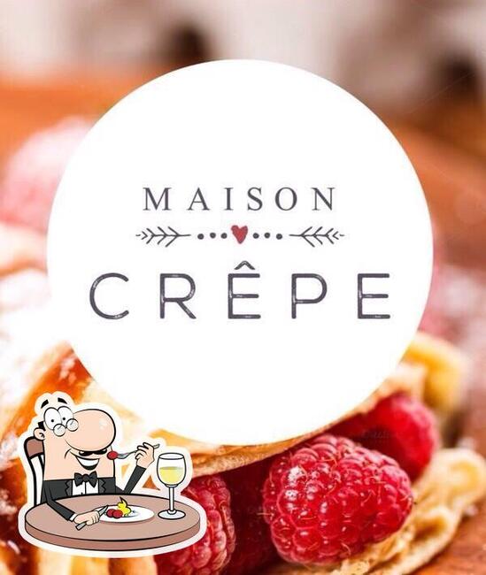 Menu at Maison Crepe, England
