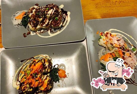Menu at Sushi Wa restaurant, Lloydminster