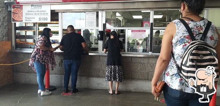 Menu at Costco Food Court restaurant, Tijuana, Av. Enrique Silvestre 8351