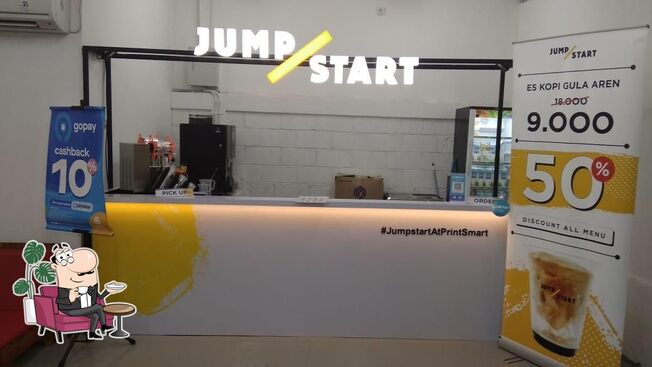 Menu at JumpStart Coffee, South Tangerang