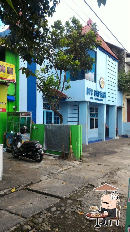 Menu at Dapur Nusantara restaurant, Yogyakarta, Jl. Kebun Raya No.12