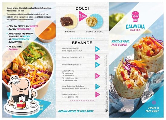 Menu da Billy Tacos - Milano Bicocca ristorante, Milano