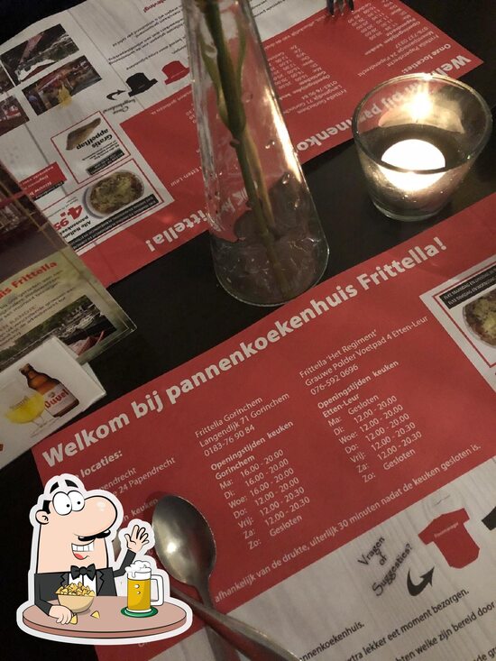 Menu at Pannenkoekenhuis Frittella, Papendrecht