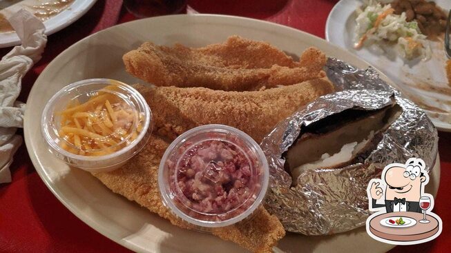 Menu at Fish Bowl restaurant, USA, AR-32
