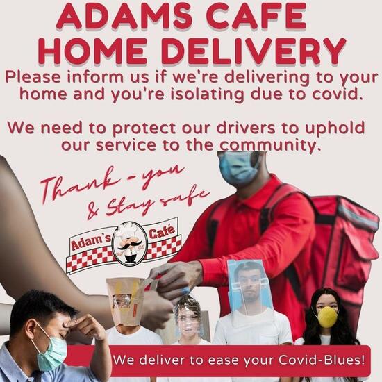 Menu at Adam's Cafe & Takeaways, Tzaneen