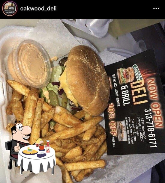 Oakwood Deli & Grill, Detroit - Restaurant menu, prices and reviews
