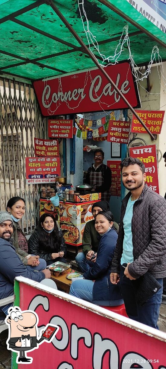 Menu at Corner cafe, Udaipur
