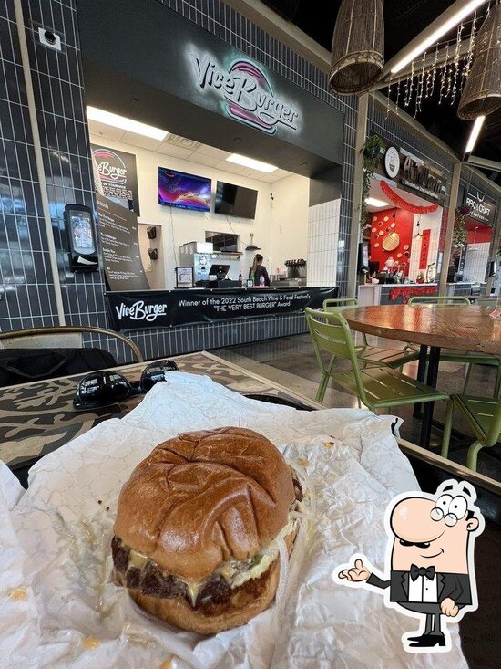 Carta del restaurante Vice Burger Miami Beach, Miami Beach