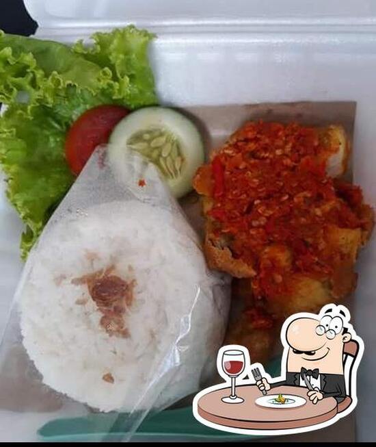 Menu at Ayam Geprek Geprok restaurant, Semarang