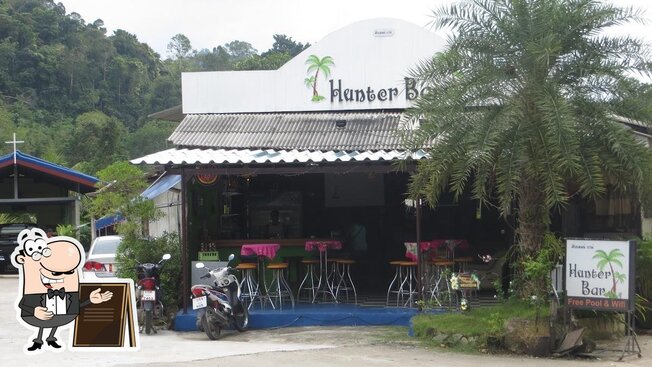 Menu at Hunter Bar, Koh Chang Tai