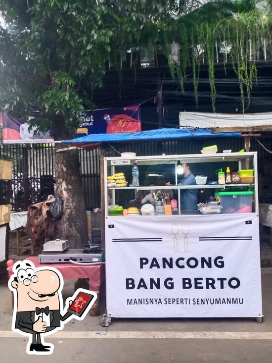 Menu at Pancong Bang Berto restaurant, West Jakarta