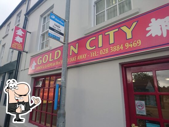 Menu at Golden City, Tandragee