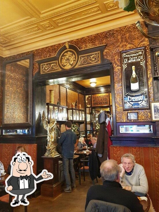 Menu at Le Cirio, Brussels