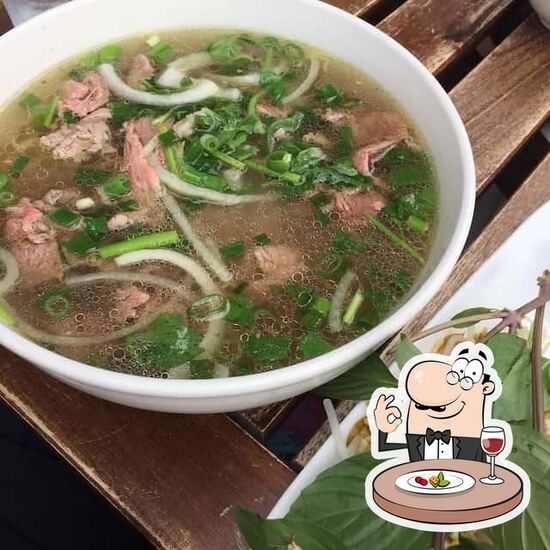 Menu at Pho 288 restaurant, Huntingdale