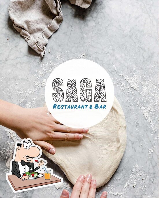 Menu at Saga Restaurant & Bar, Fagerstrand