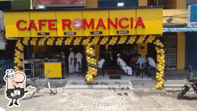Menu at Cafe romancia, Chennai