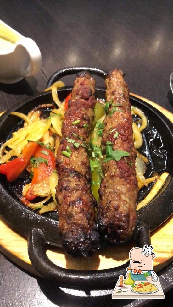 Menu at Jalsa Tandoori restaurant, Conwy