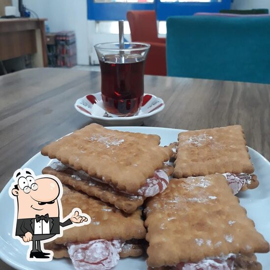 Menu at Mavi cafe, Bergama