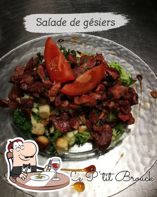 Menu au Restaurant Le P'tit Brouck, Brouckerque
