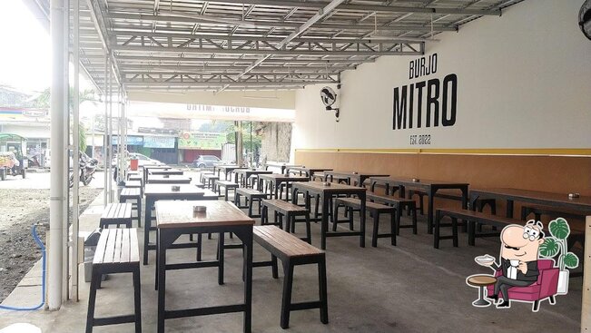 Menu at BURJO MITRO restaurant, Semarang
