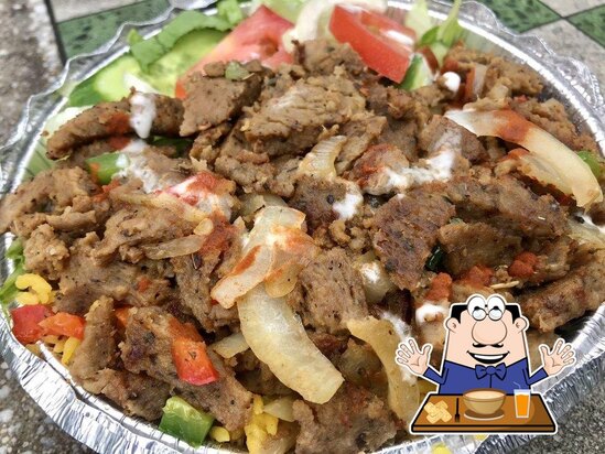 Menu at Aladdin Halal Food Truck, Jersey City