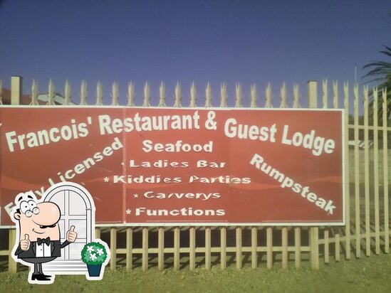 Menu at Francois' Restaurant & Guest Lodge, Carletonville