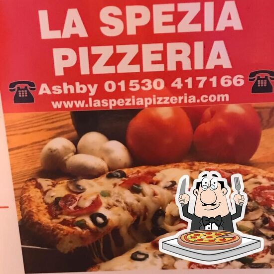 Menu at La Spezia Pizzeria, Ashby-de-la-Zouch