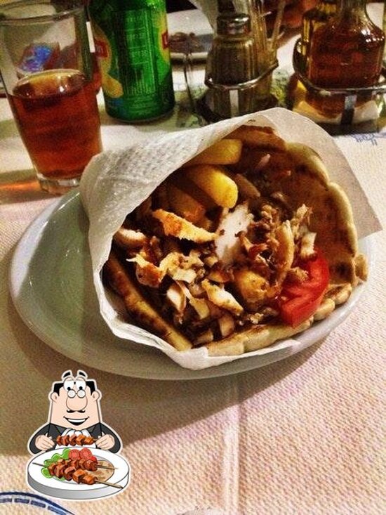 Menu at Ψησταριά Σάββας, Lardos