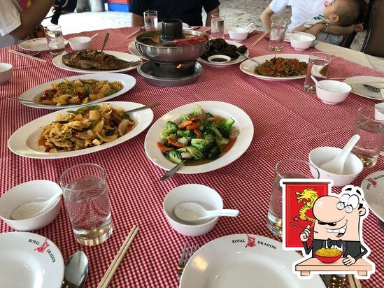 Menu at The Royal Dragon restaurant, Bang Kaeo, 222 ซอย รุ่งแสง