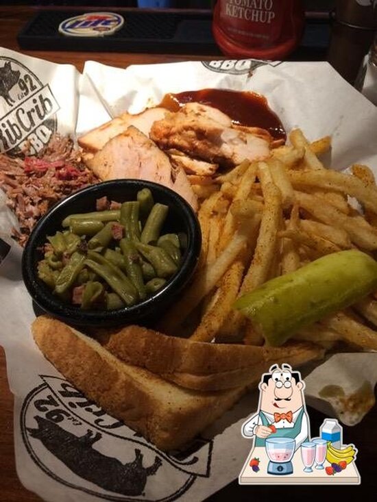 Menu at RibCrib BBQ, Enid