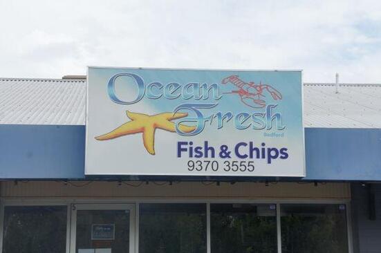 Menu at Ocean Fresh Fish & Chip Bedford fast food, Bedford