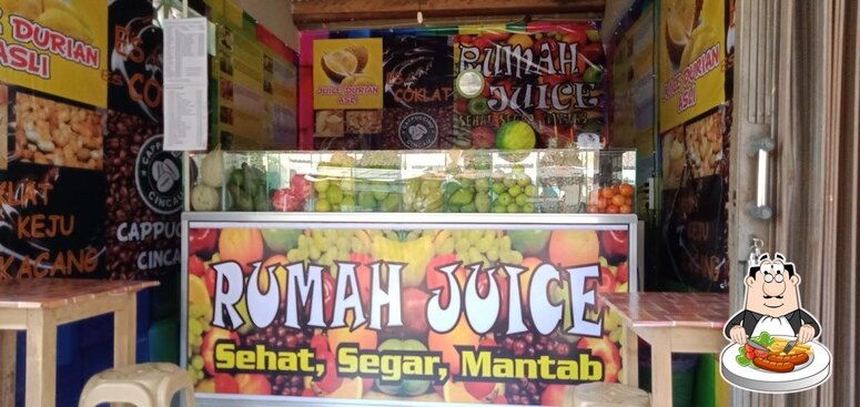 Menu at Rumah juice cabang gendol cafe, Sumberadi
