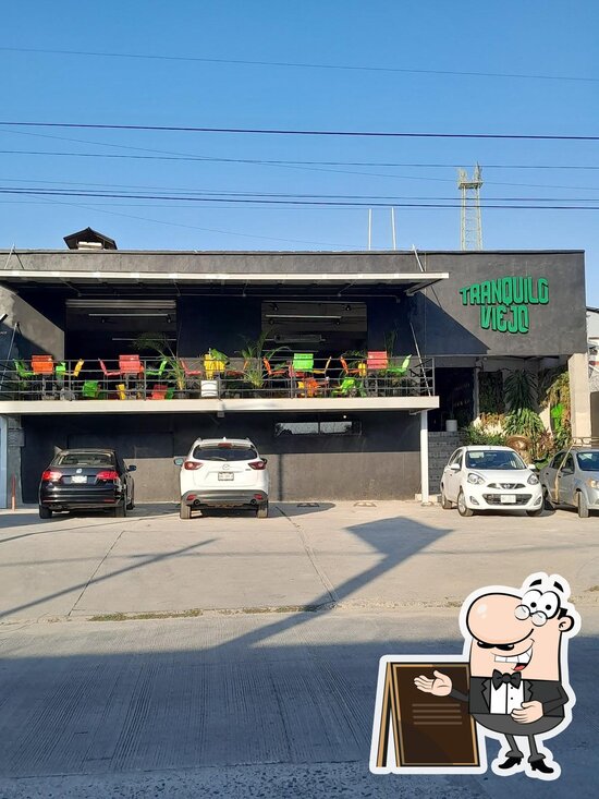 Carta del pub y bar Tranquilo viejo, Tapachula del Córdova y Ordoñez