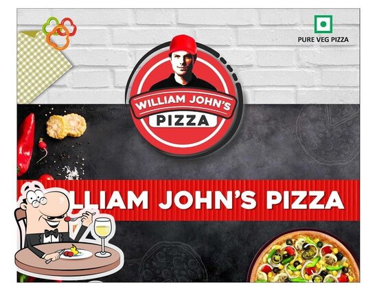 Menu at William John's Pizza Kadi, Kadi