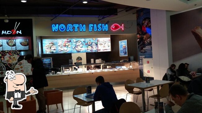 Menu at North Fish restaurant, Bialystok