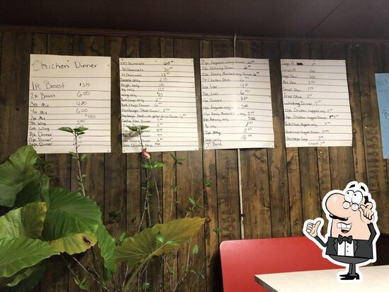 Menu at Ferguson's Snack Shack restaurant, Lincolnton, The Lewis Family Rd