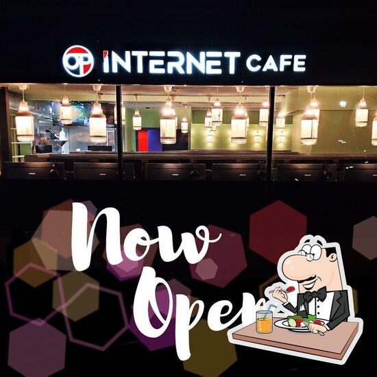 Menu at OP Internet Cafe, Fort Lee