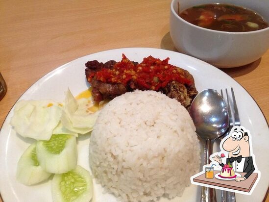 Menu at Sop Buntut Ibu Samino restaurant, Depok, Jl. Raya Sawangan No.34