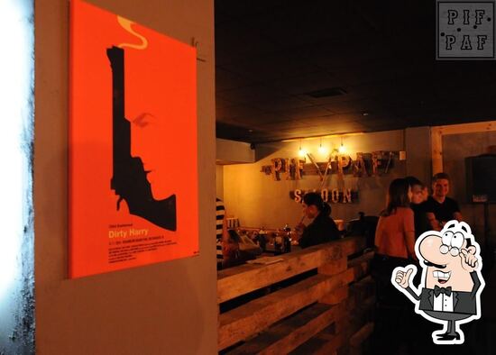Menu at PIF PAF pub & bar, Gdynia
