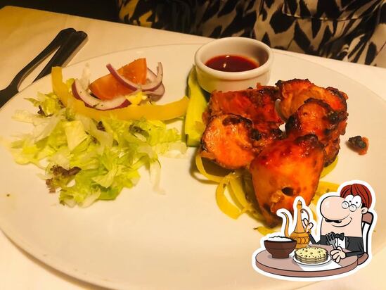 Menu at Zoya Oulton restaurant, Leeds, 76 Aberford Rd