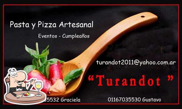 Menu at Turandot Pasta Y Pizza Artesanal restaurant, Buenos Aires